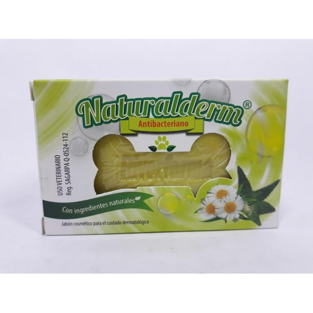 Jabon Cosmético Antibacteriano Naturalderm Riverfarma Para Perros y Gatos 100 grs. | Bodega ...