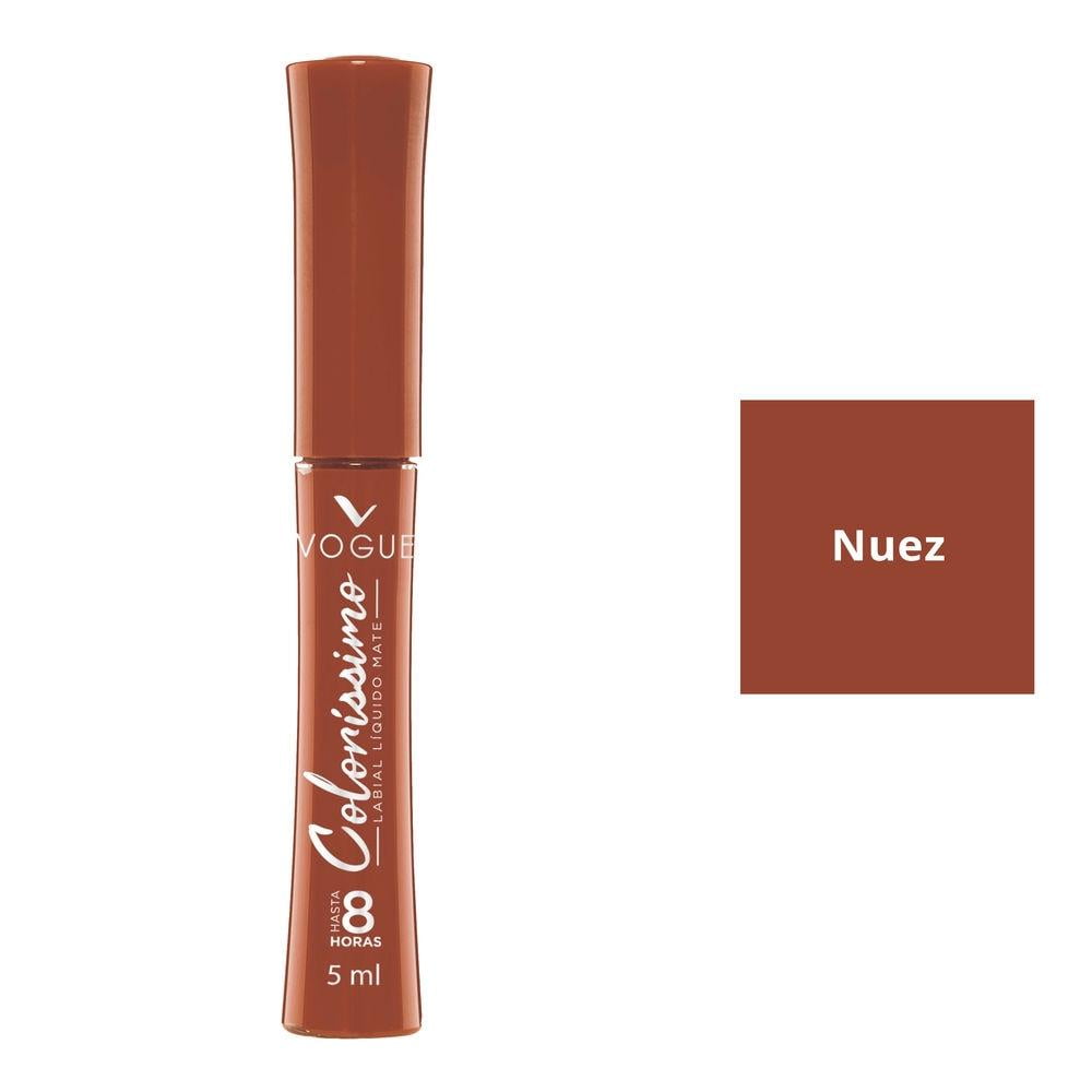 Labial líquido Vogue Colorissimo café romance mate 5 ml | Walmart