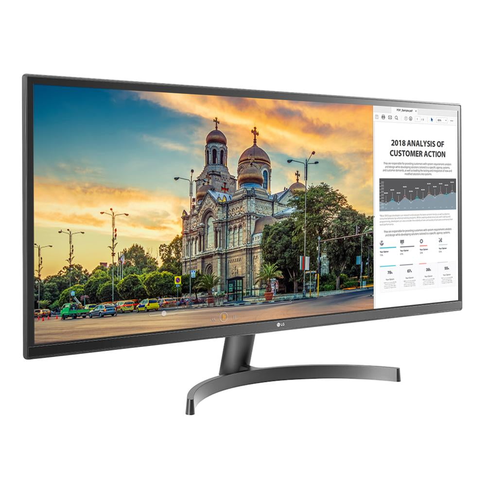 MONITOR LG 34WK500 Ultrawide 34 pulgadas 21:9 Hdmi 2560x1080 75Hz ...