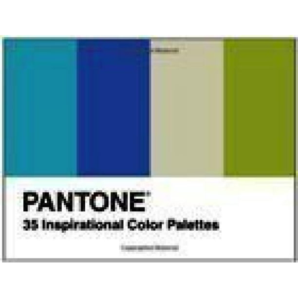 PANTONE : 35 INSPIRATIONAL COLOR PALLETES Chronicle Books TAPA DURA ...