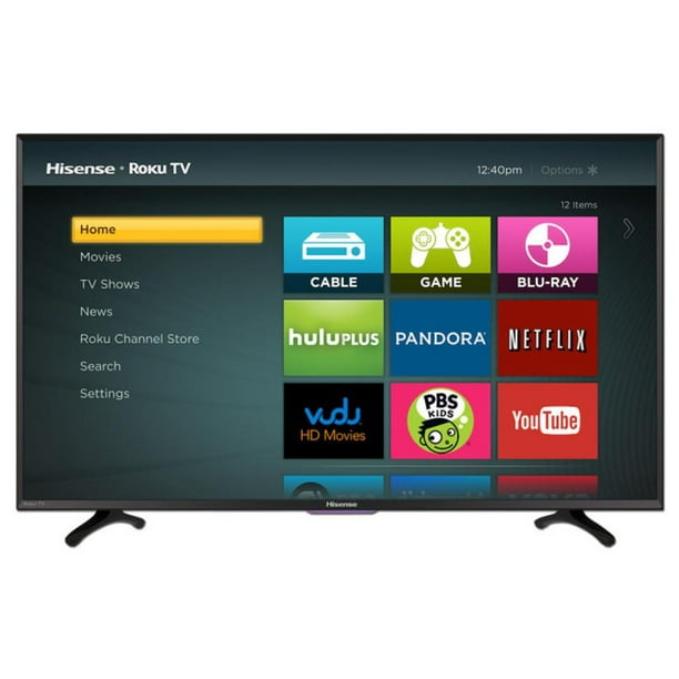 HISENSE ROKU TV LED 40 40H4CM Hisense 40H4CM | Walmart en línea