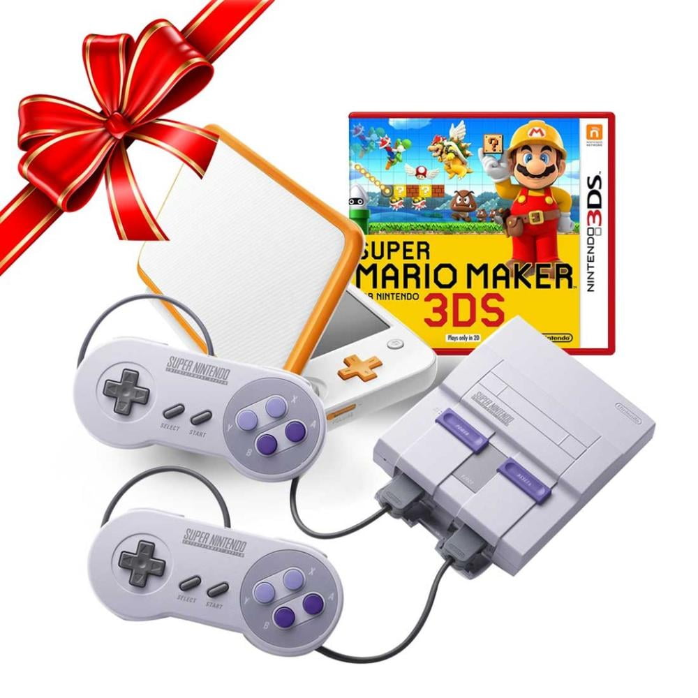 Consola SNES Classic Edition + Nintendo 2DS XL+ Mario Maker3 Nintendo ...