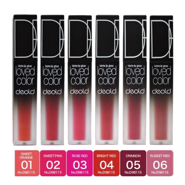 Gama de 6 labiales líquidos intensos Deold SUESY TONO 1 | Walmart en línea