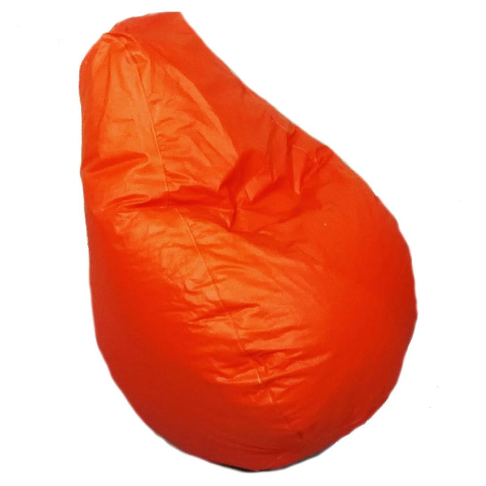 Sillon Puff Mundo Puff Pera Mediano Color Naranja | Bodega Aurrera en línea