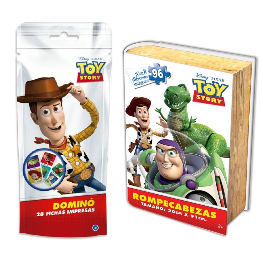 Juegos de Mesa 2 en 1 Toy Story Novelty Dominó y Rompecabezas | Walmart ...