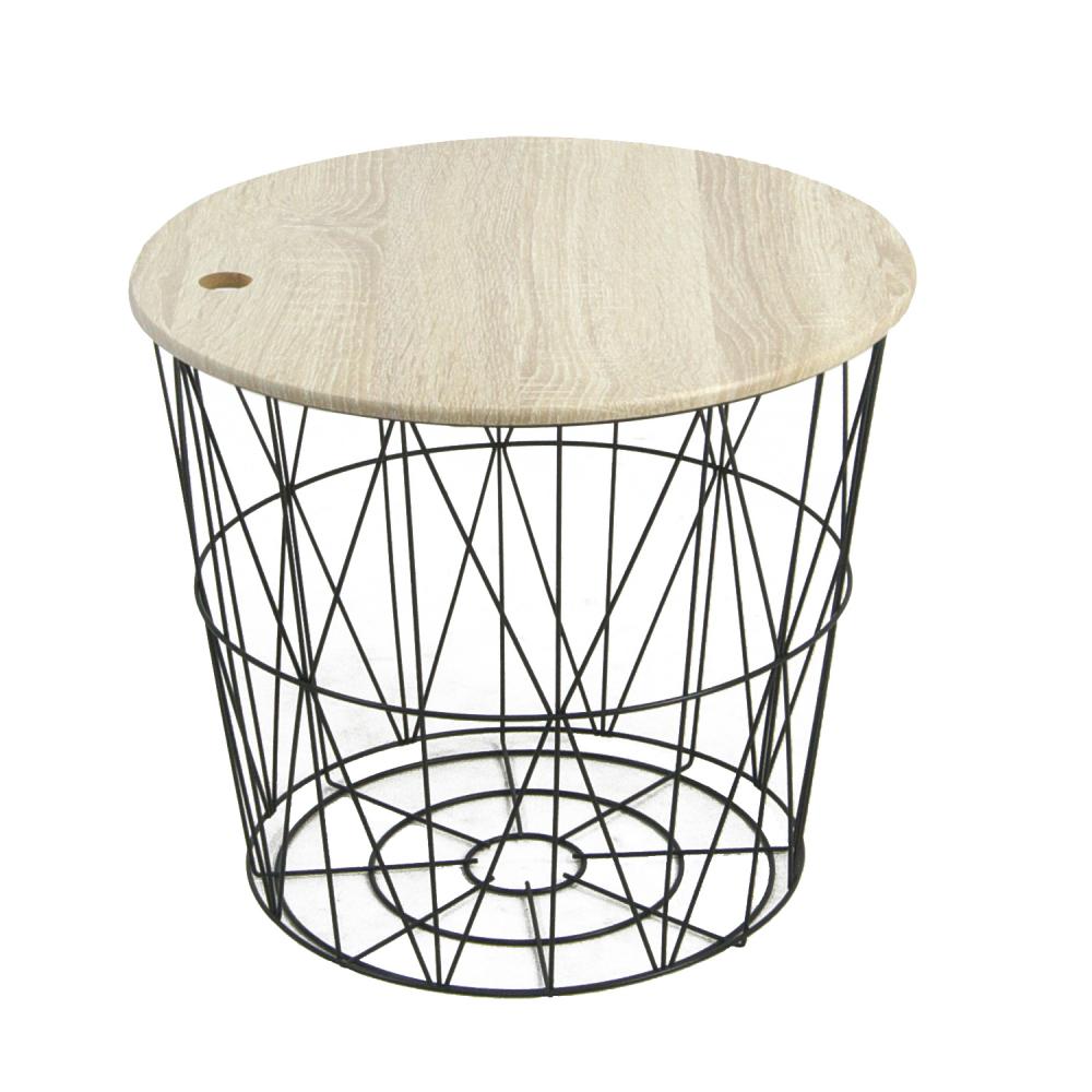 Mesa de Centro / Ocacional Linz - Metal / Negro Diseño Cima Linz ...