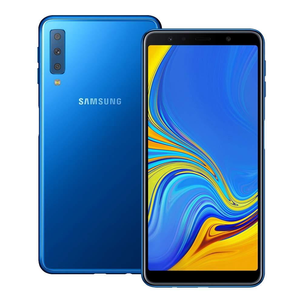 Smartphone Samsung Galaxy A7 2018 Dual Sim 64 GB Azul Desbloqueado ...