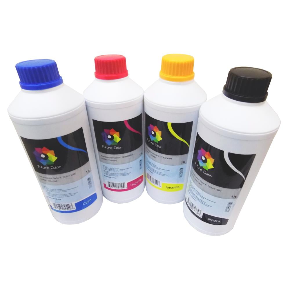 4 Litros de Tinta Generica Compatible Epson Future Color L110 L200 L210 ...