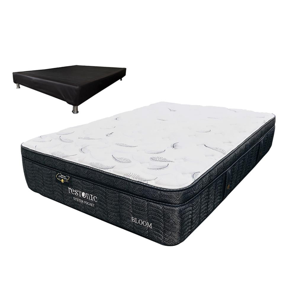 Colchón Matrimonial Mas Box Restonic Restonic Bloom | Walmart en línea