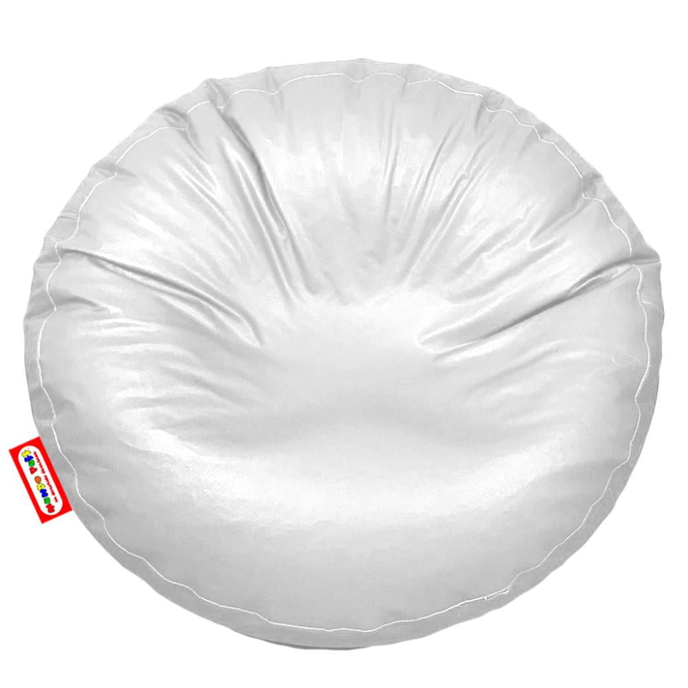 Sillon Puff Mundo Puff Circular Grande Blanco | Walmart en línea