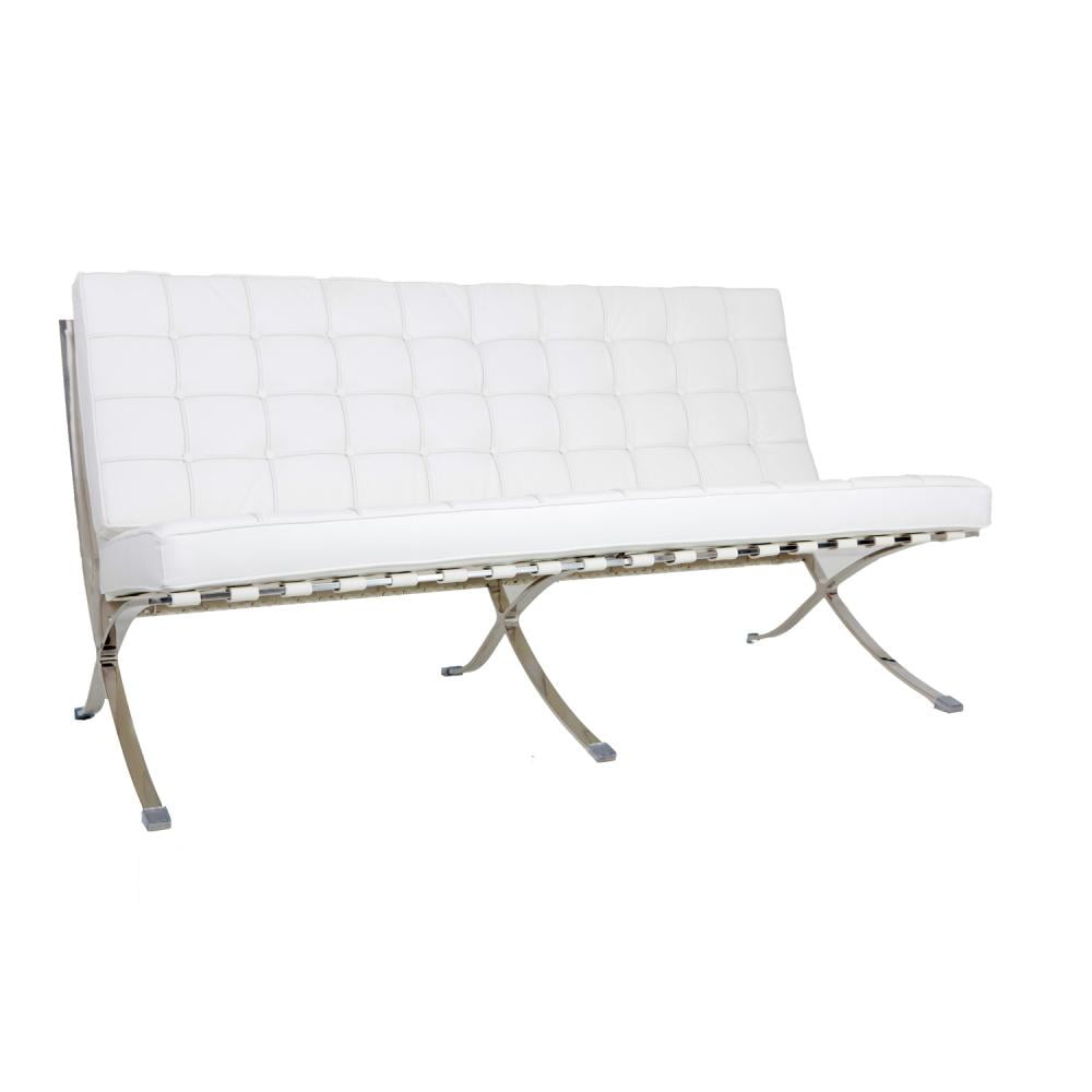 Sillón Barcelona Loveseat Blanco Mira 301802 | Walmart en línea
