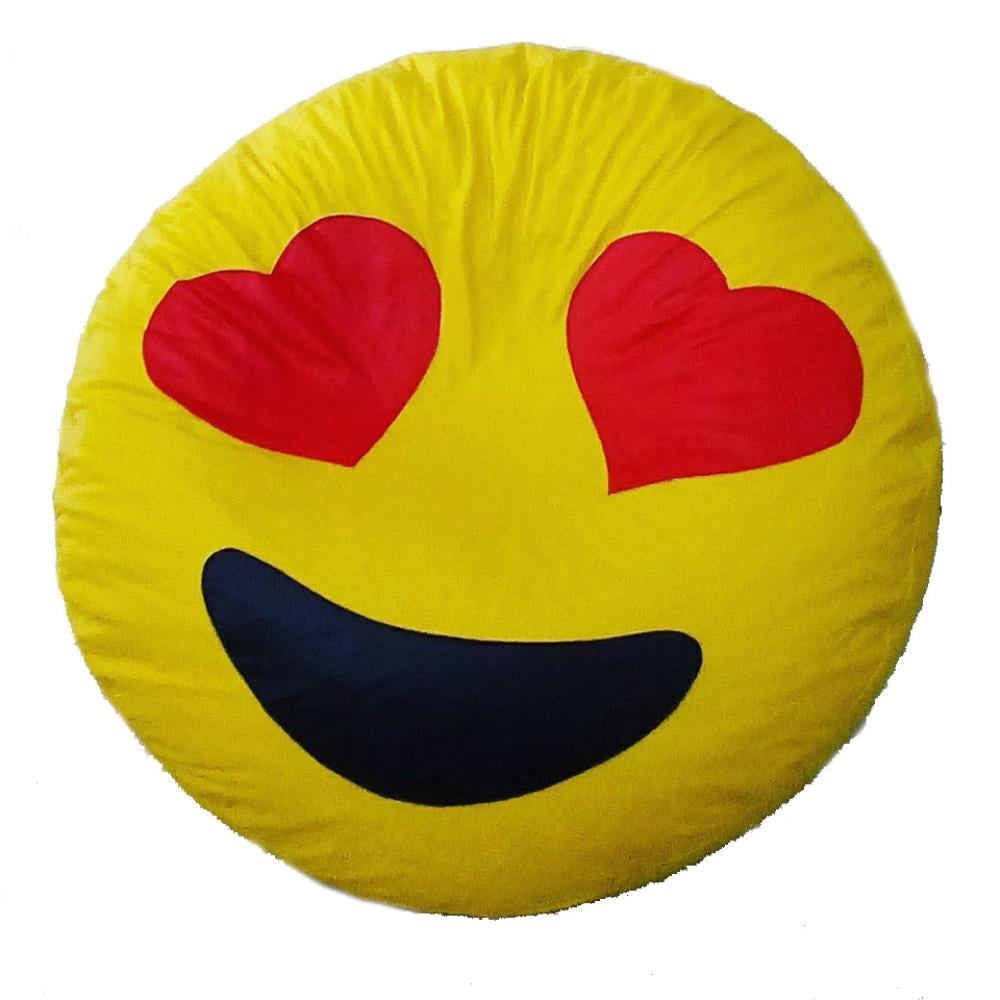 Sillon Puff Mundo Puff Emoji Enamorado | Walmart en línea
