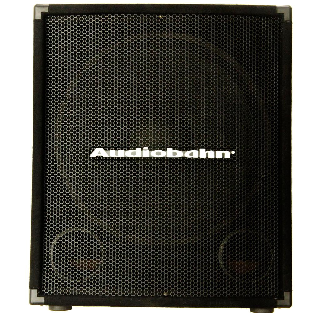 Bafle Subwoofer Activo de 18 Pulgadas Incluye gabinete de Madera ...