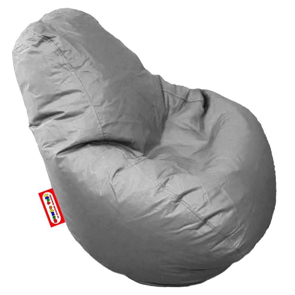 Sillon Puff Mundo Puff Pera Mediano Gris | Walmart en línea