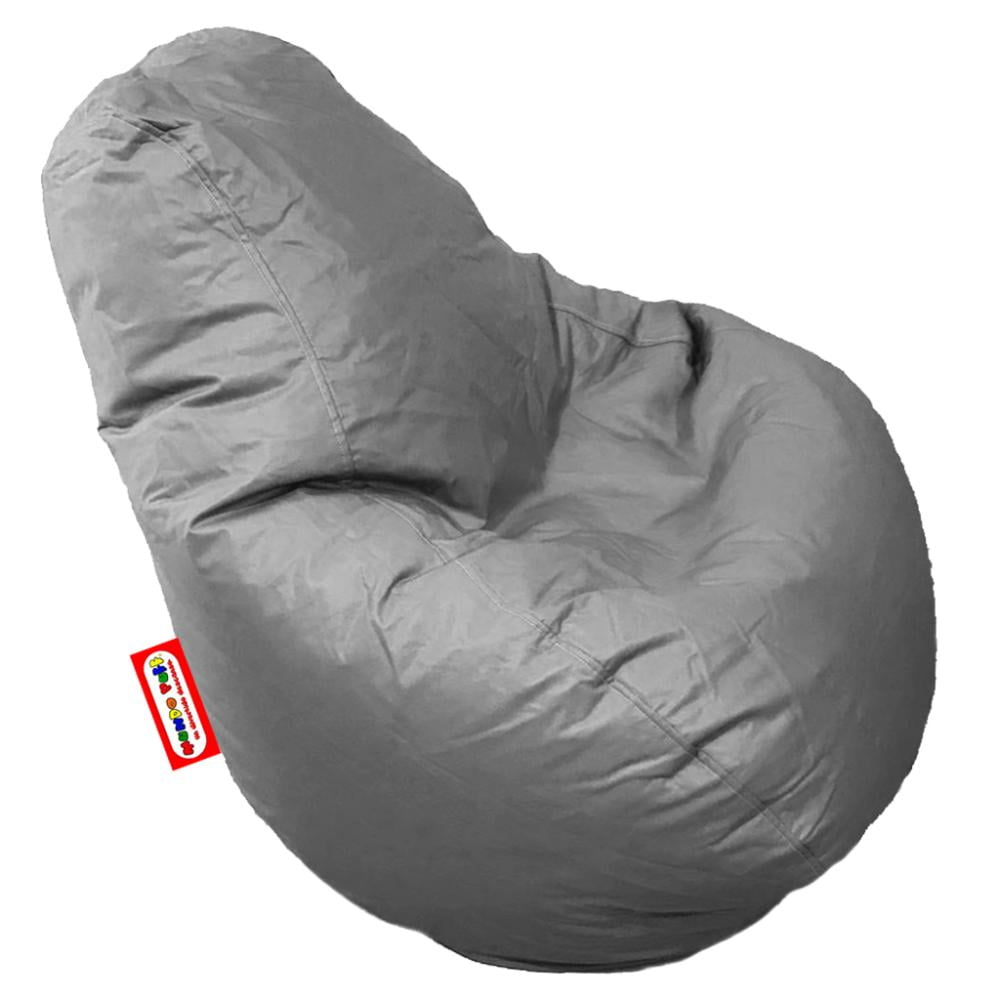 Sillon Puff Mundo Puff Pera Grande Gris | Walmart en línea