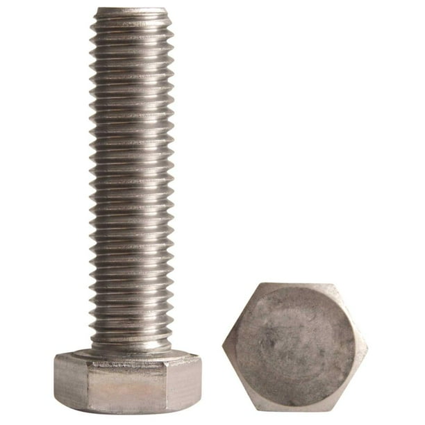 TORNILLO HEXAGONAL UNC INOXIDABLE 304 1/2-13 X 2.3/4 Fijatec XE13070 | Walmart en línea