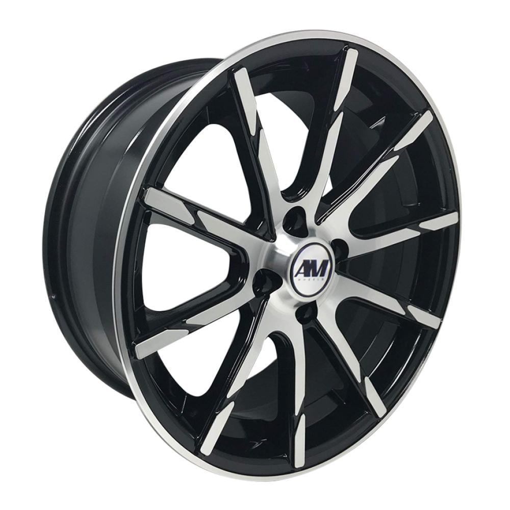 Rines 16 (16x7 4/100) precio 4pzas. Negro maquinado SONAR SONAR Modelo ...