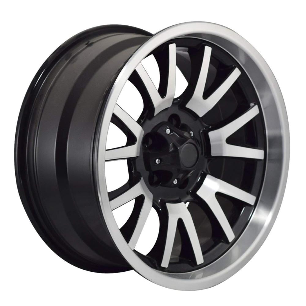 Rines 17 (17X8 6/135) precio 4pzas. Negro Maquinado SONAR SONAR Modelo ...