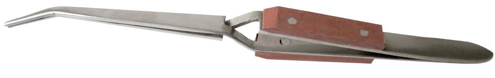 Pinzeta Niquelada De Presion Punta Curva 202T OBI 272219 | Bodega ...